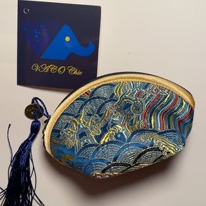 Bags | Silk Brocade Coin Purse | Poshmark